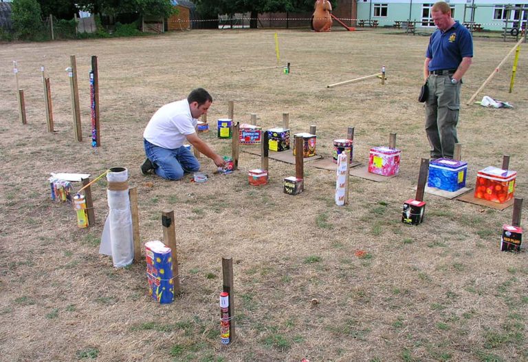 Fireworks Site Layout & General Advice – UKFR